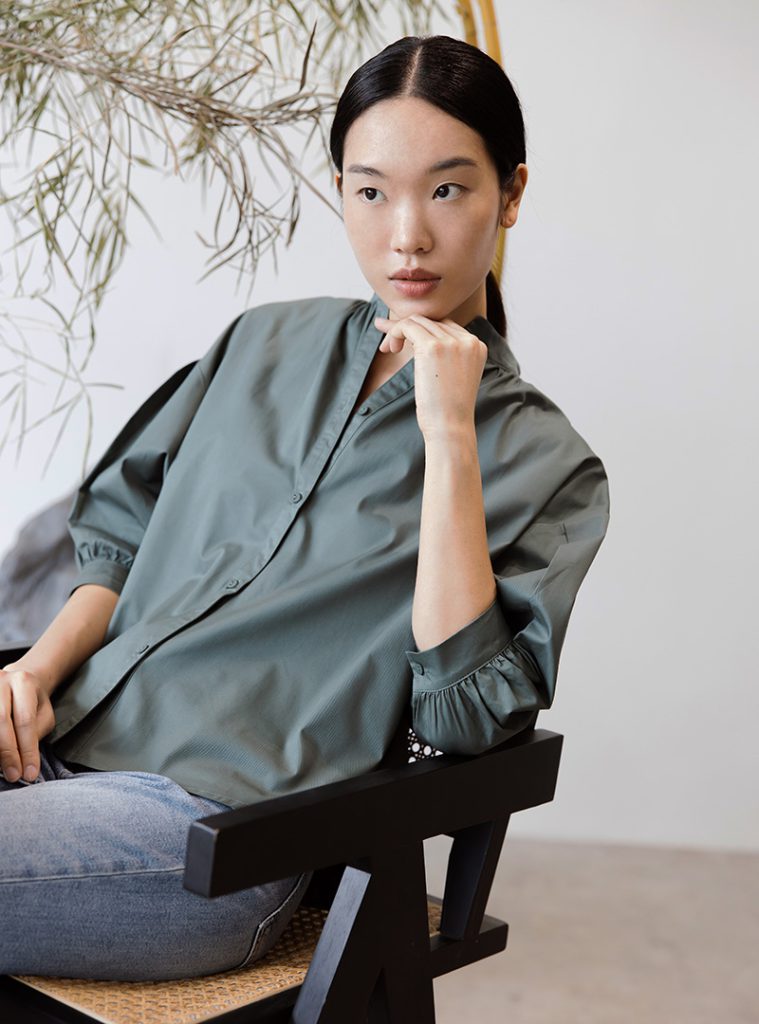 Shirt w Dolman Sleeves - THE FORM