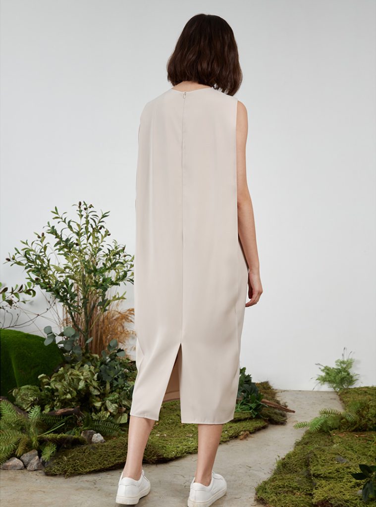 Sleeveless Cocoon Dress - THE FORM