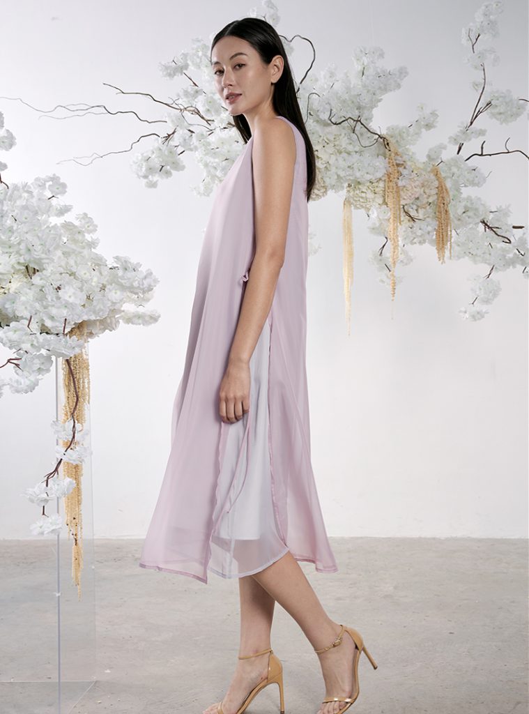 Sheer Layered Dress - THE FORM